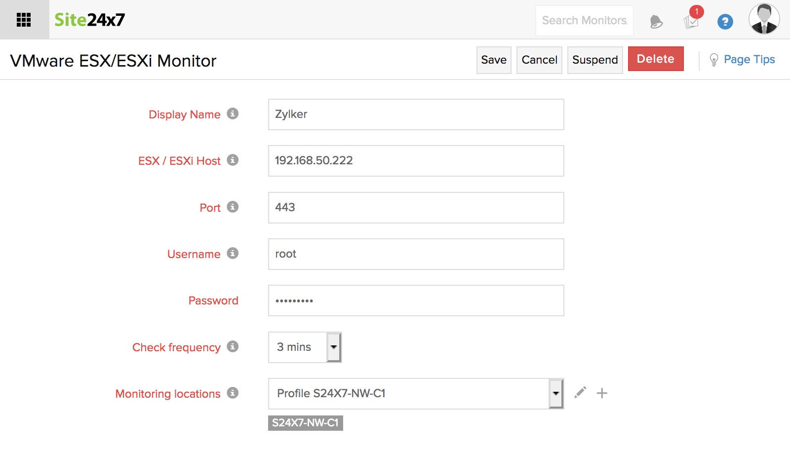 VMware ESX/ESXi Monitor | Online Help Site24x7 VMware ESX/ESXi Monitor | Online Help Site24x7
