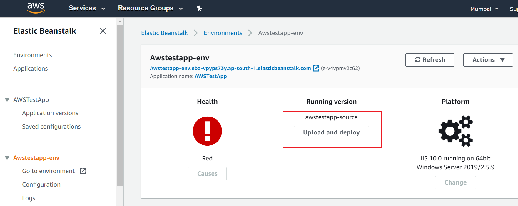 Install Net Core Agent In Aws Beanstalk Environment Online Help Site24x7