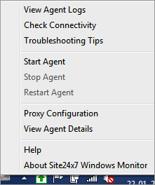 Windows Server Monitor | Online Help Site24x7