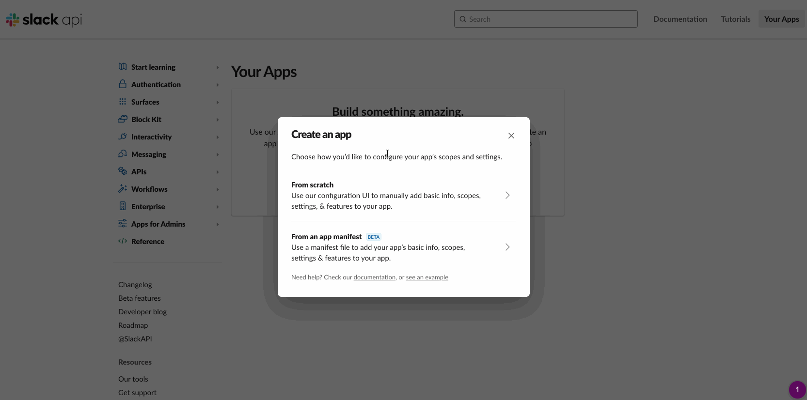 Slack | Online Help Site24x7