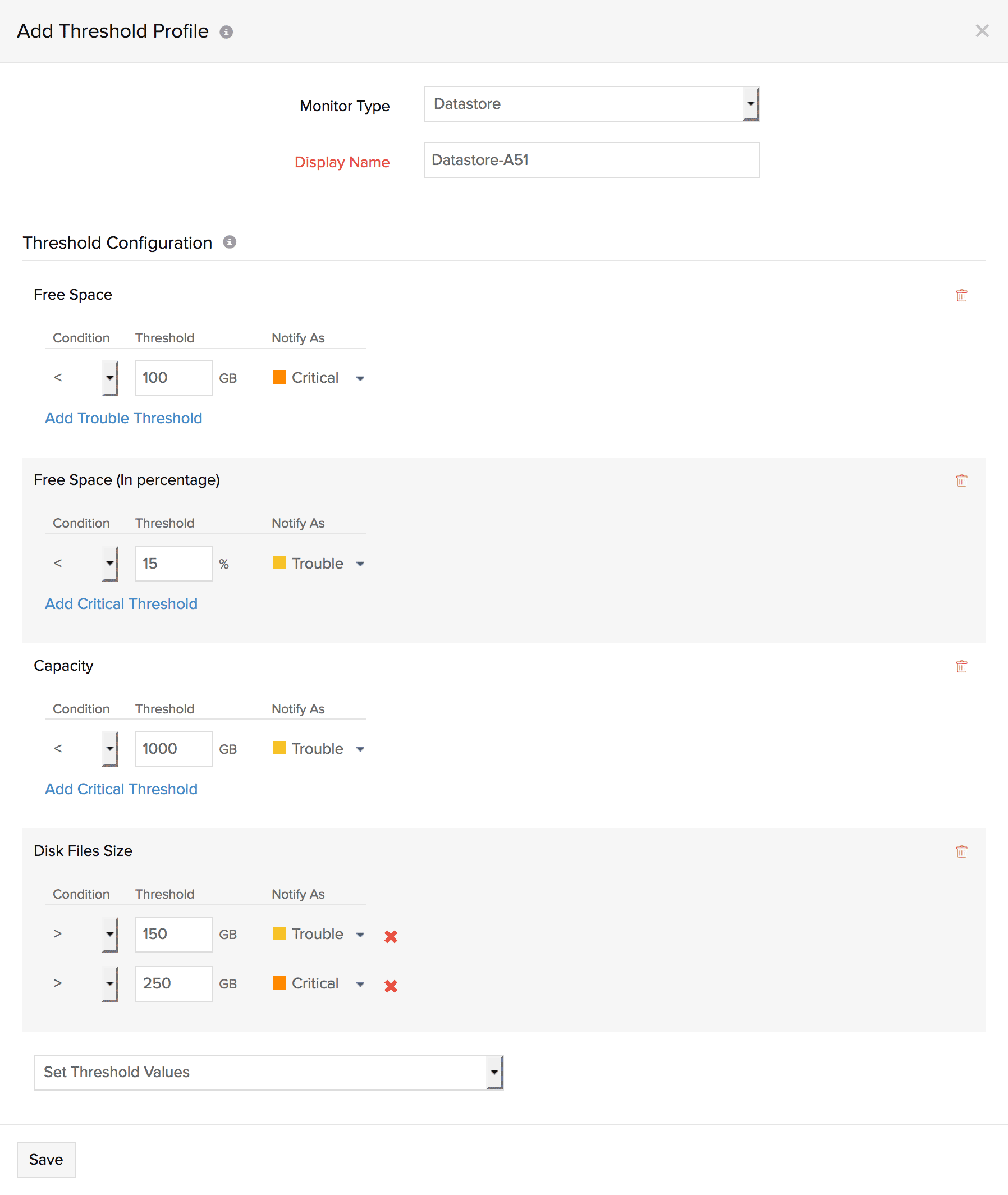 Threshold and Availability for VMware Datastore Monitor | Online Help ... Threshold and Availability for VMware Datastore Monitor | Online Help ...