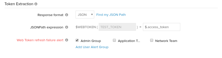 Web Tokens | Online Help Site24x7